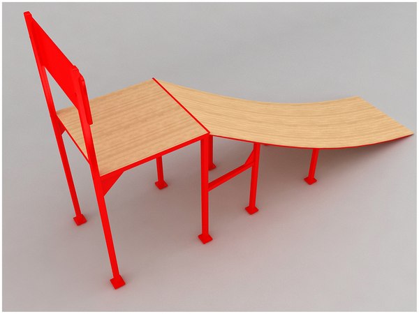skate ramp 3d model