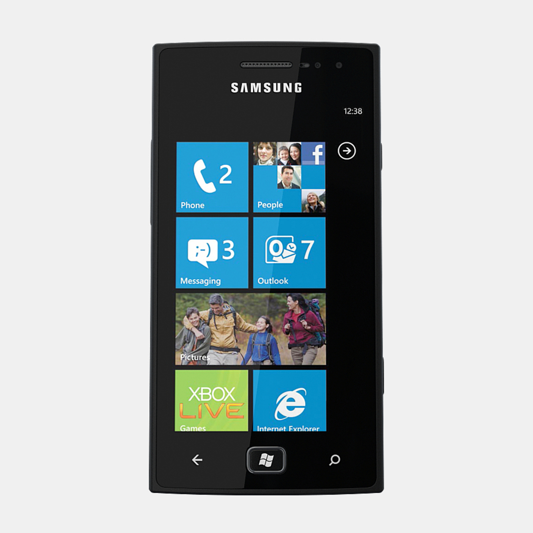 samsung omnia w i8350 3d model