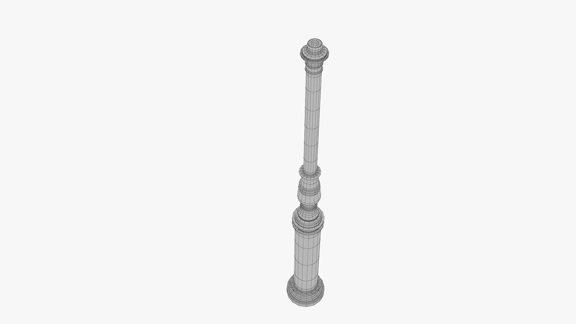 3D Cast Iron Column - TurboSquid 1742041