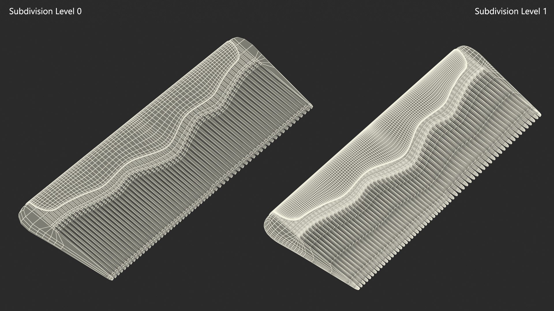 3D Deluxe Comb - TurboSquid 2077928