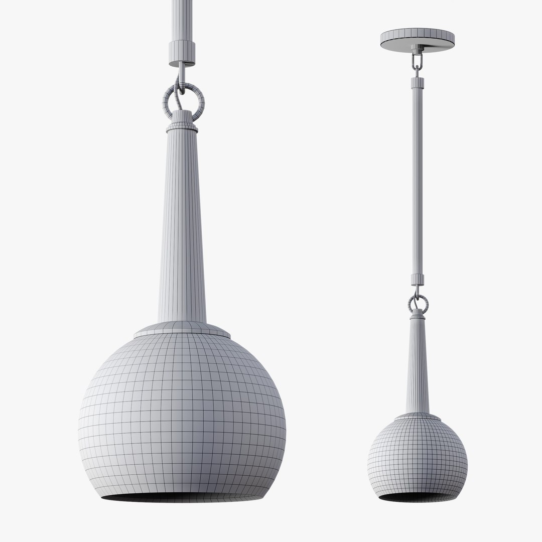 3D FBC London - Giotto Pendant - TurboSquid 2006850