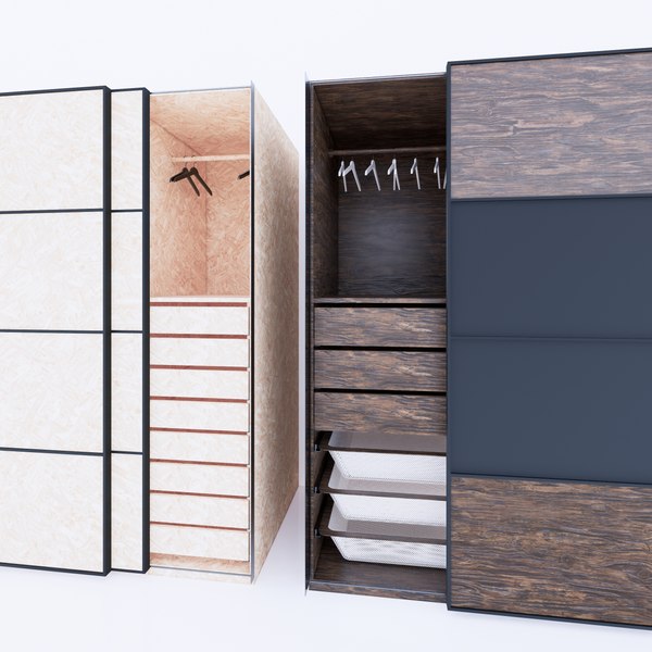 Parametric ikea pax revit model - TurboSquid 1453652