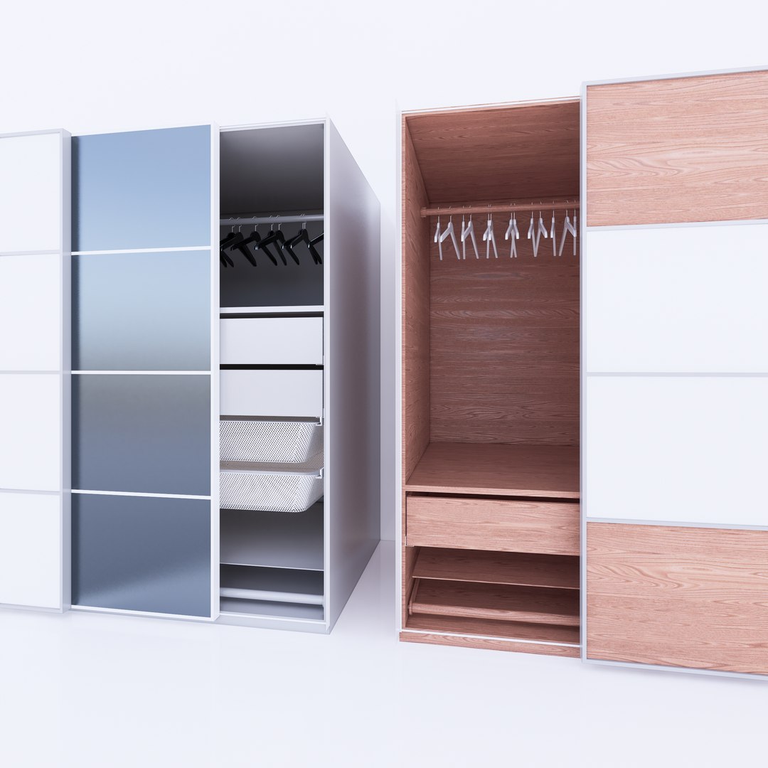 Parametric ikea pax revit model - TurboSquid 1453652