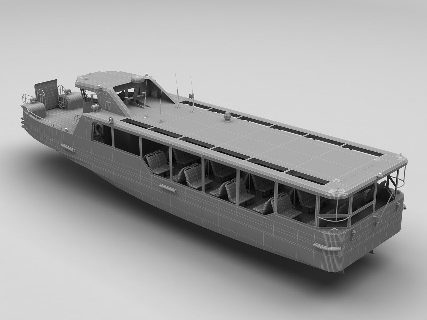 WaterBus 3D Model - TurboSquid 2006378
