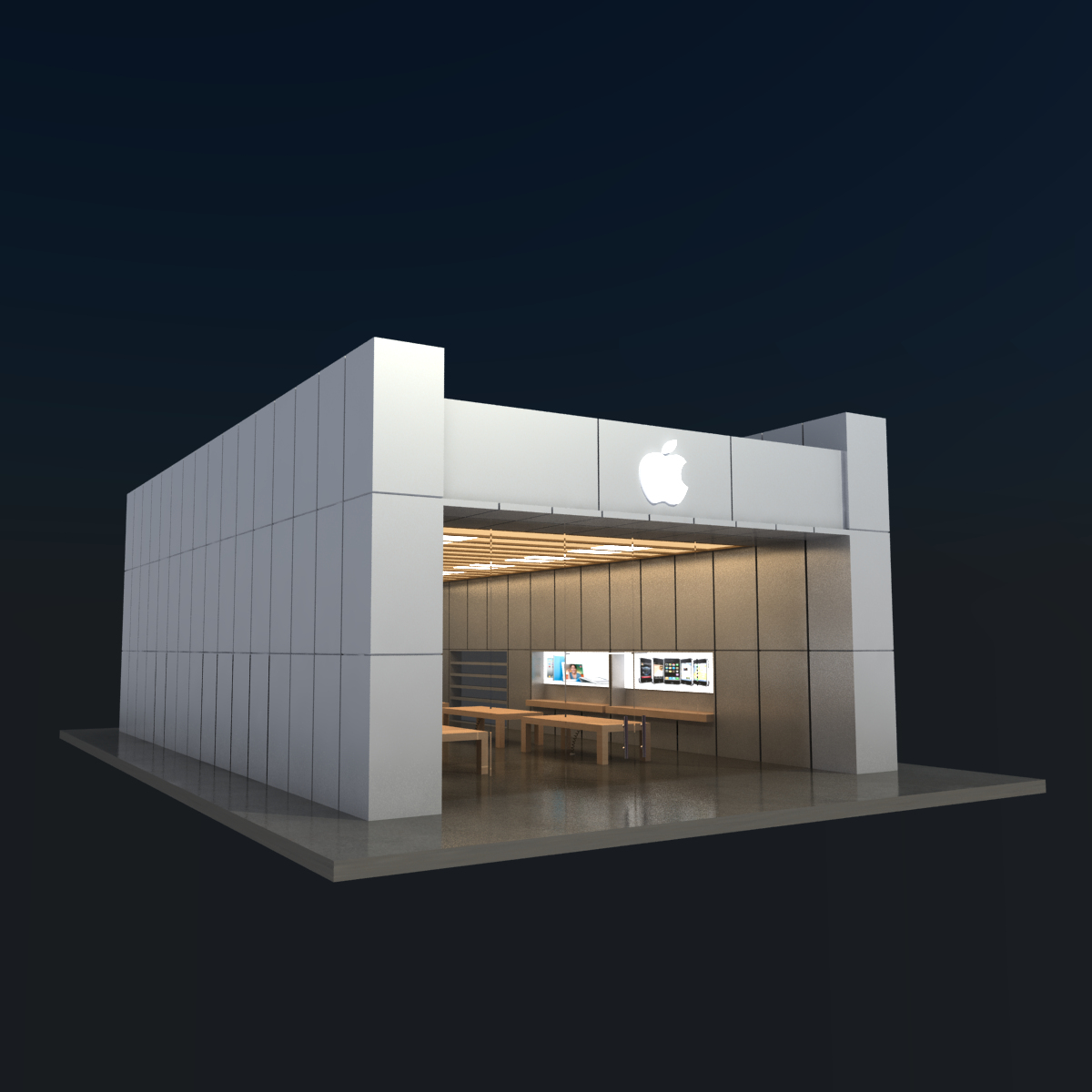 3dsmax apple store v3