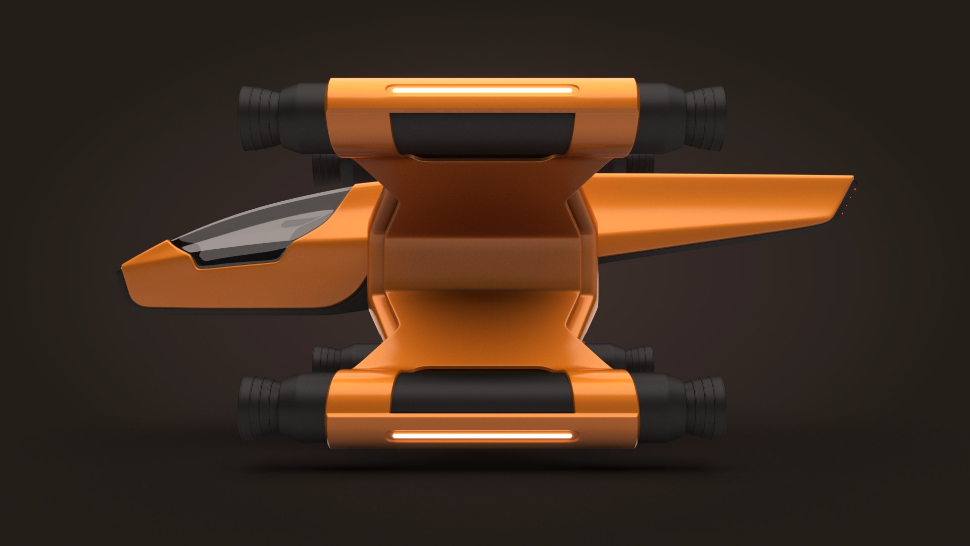 3D Model Spaceship Rigel - TurboSquid 2263027