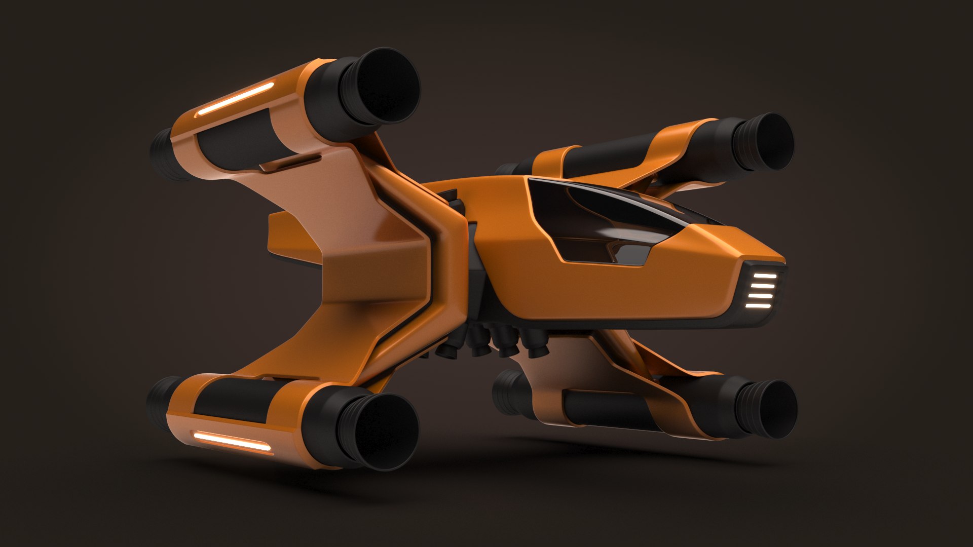 3D Model Spaceship Rigel - TurboSquid 2263027