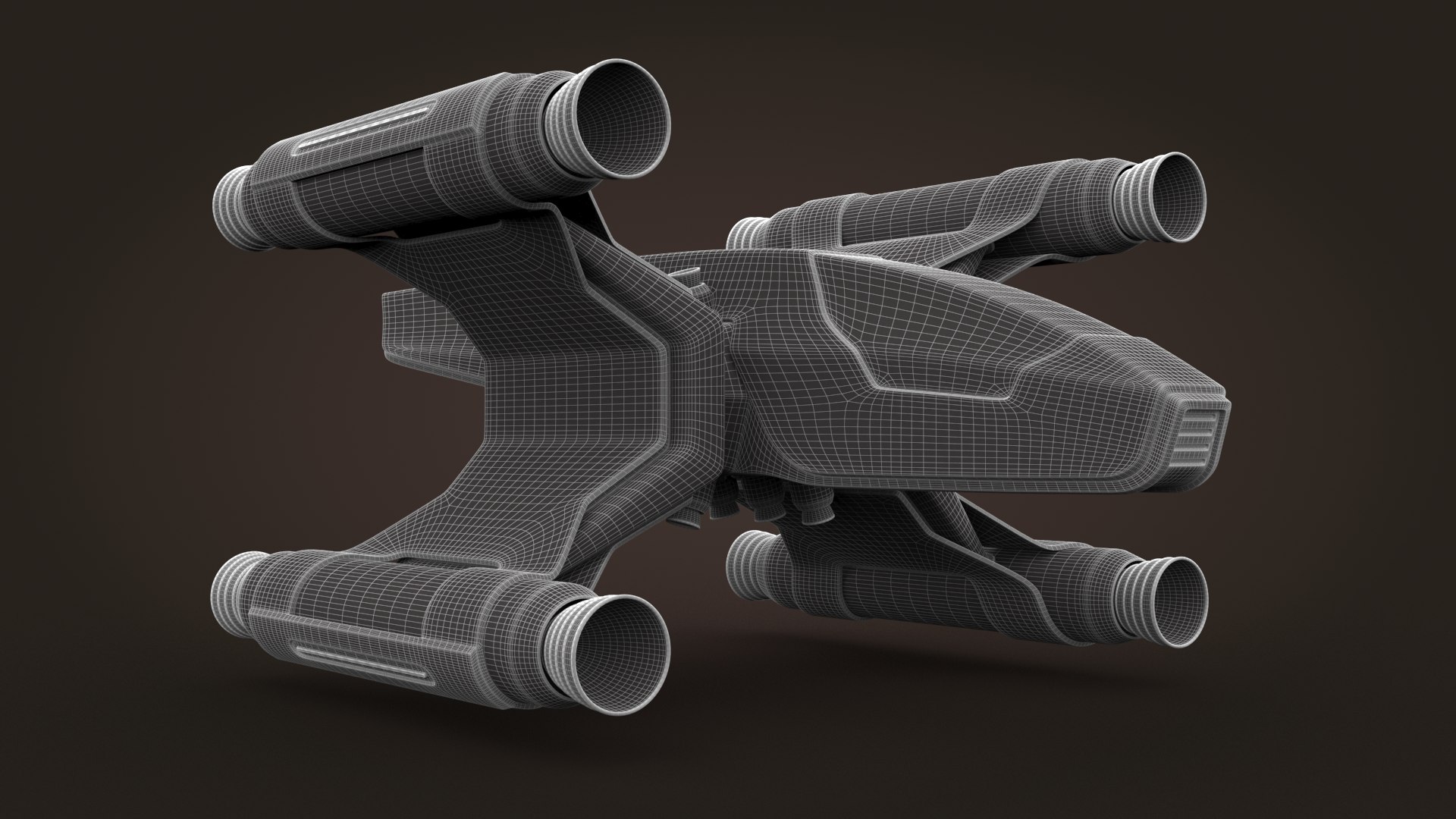 3D Model Spaceship Rigel - TurboSquid 2263027