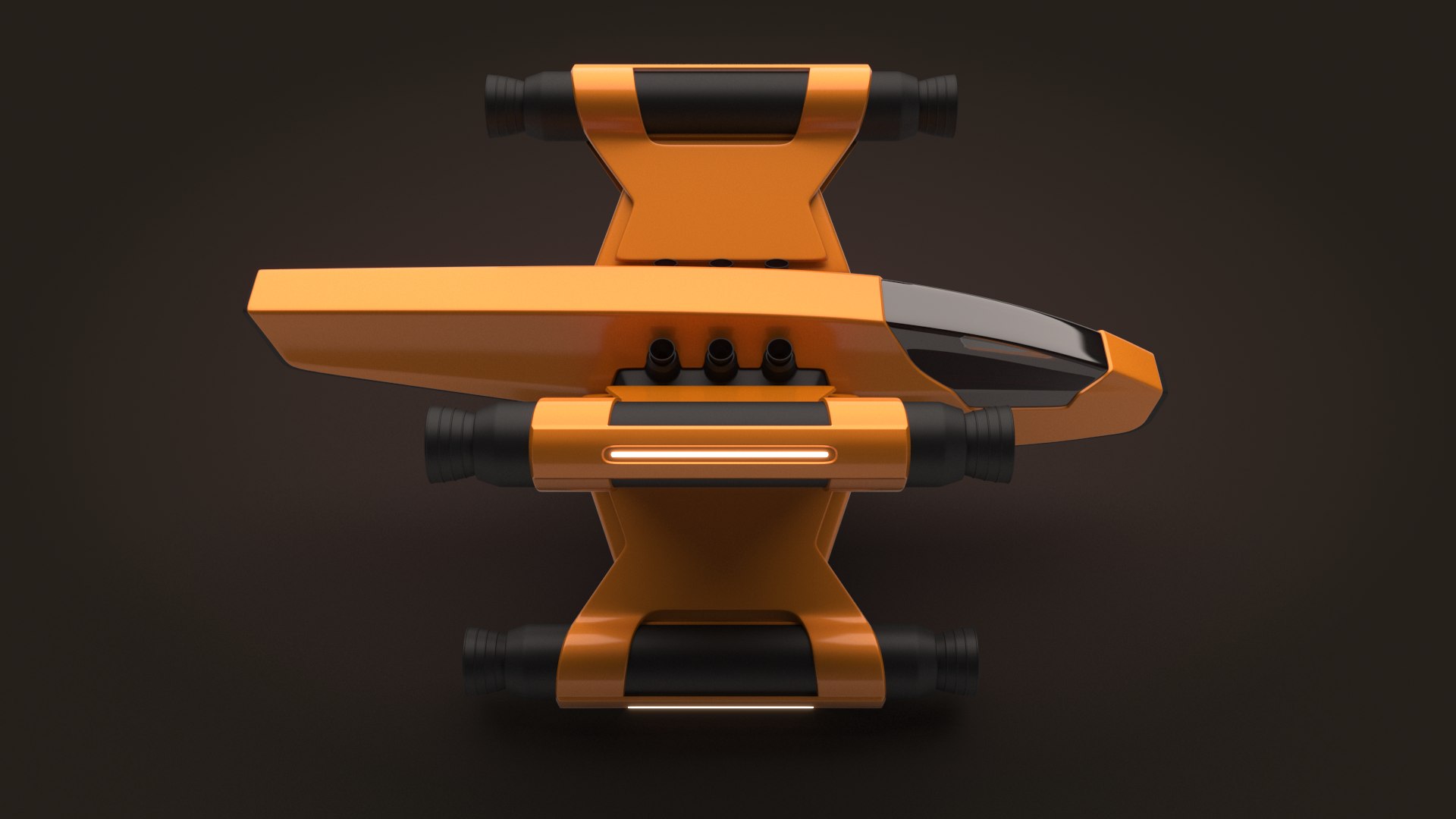 3D Model Spaceship Rigel - TurboSquid 2263027