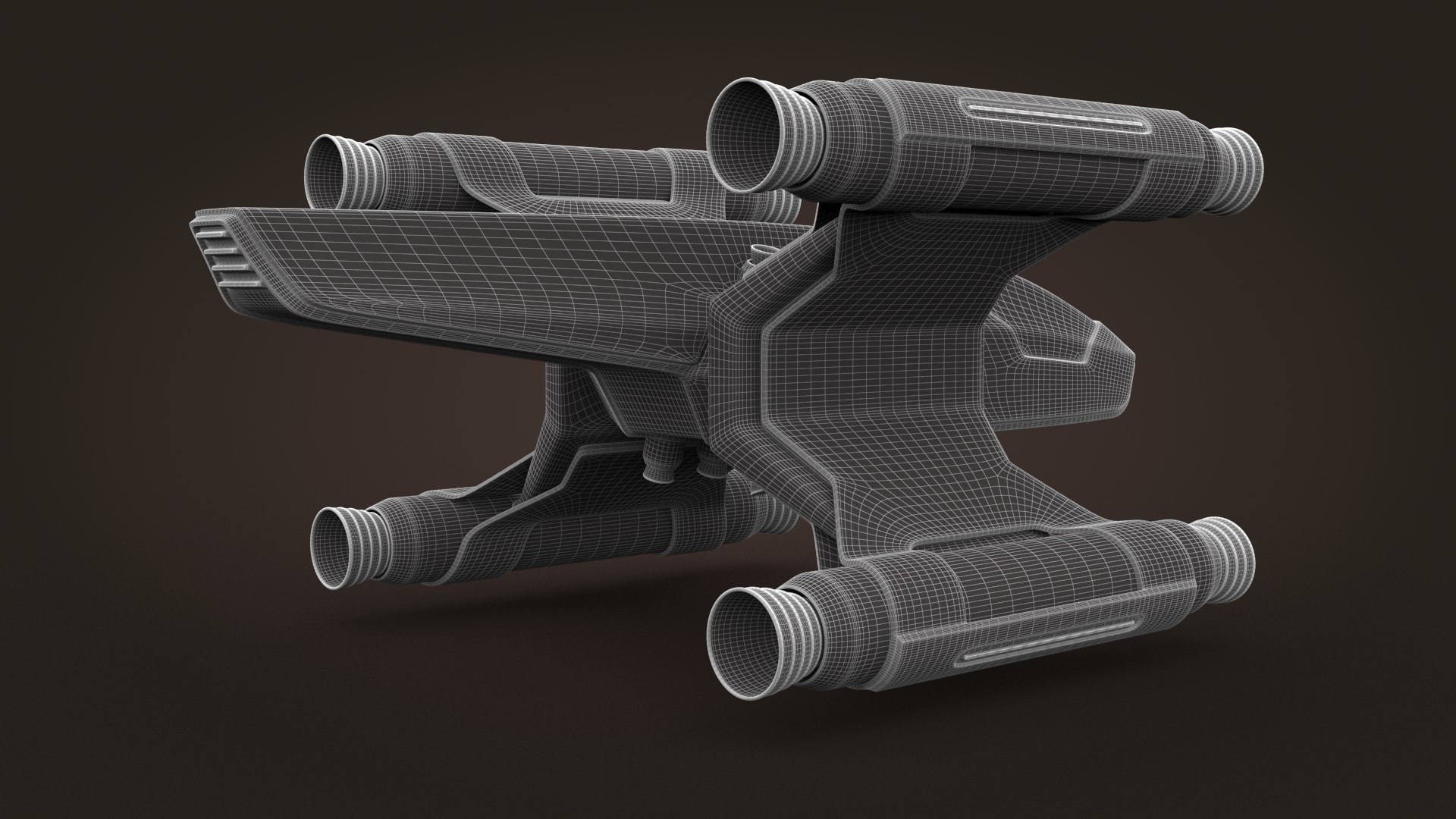 3D Model Spaceship Rigel - TurboSquid 2263027
