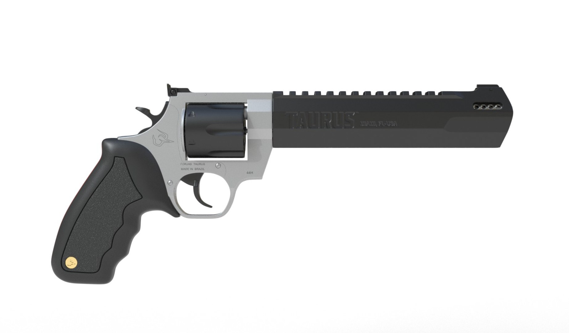 3D Model Taurus Raging Hunter - TurboSquid 1255052