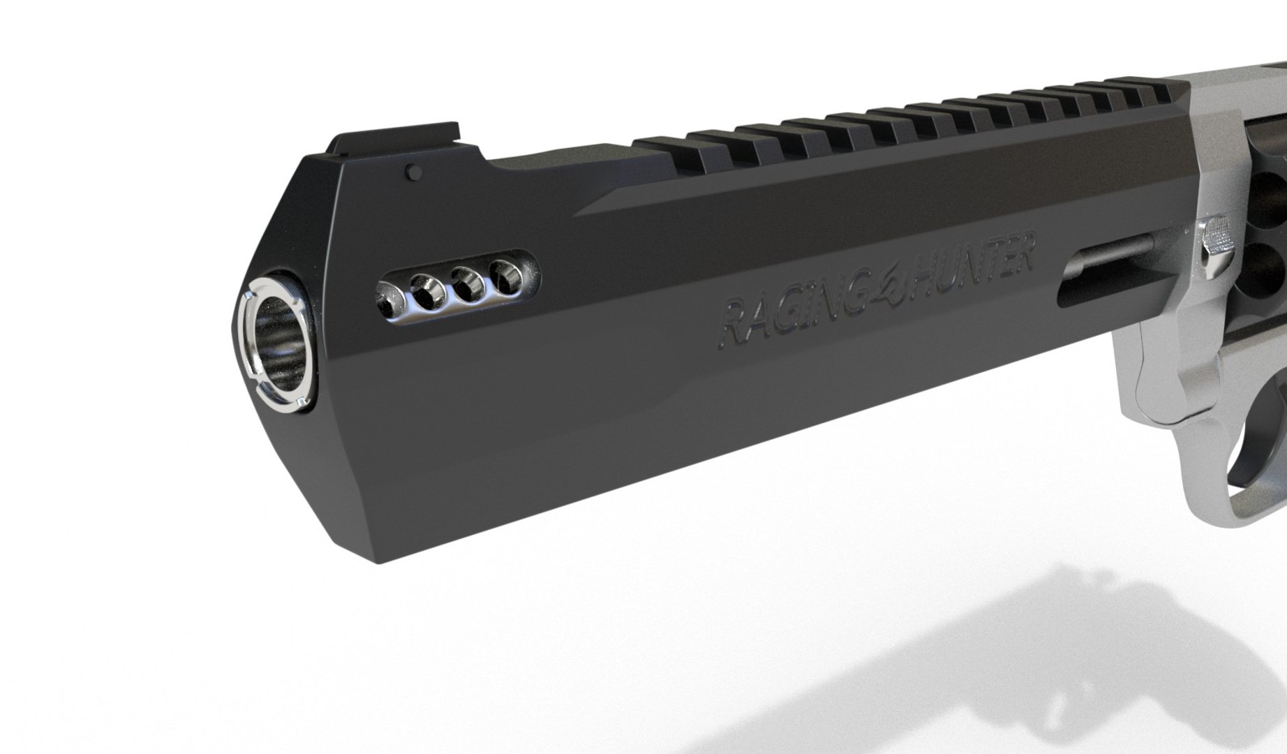 3D Model Taurus Raging Hunter - TurboSquid 1255052