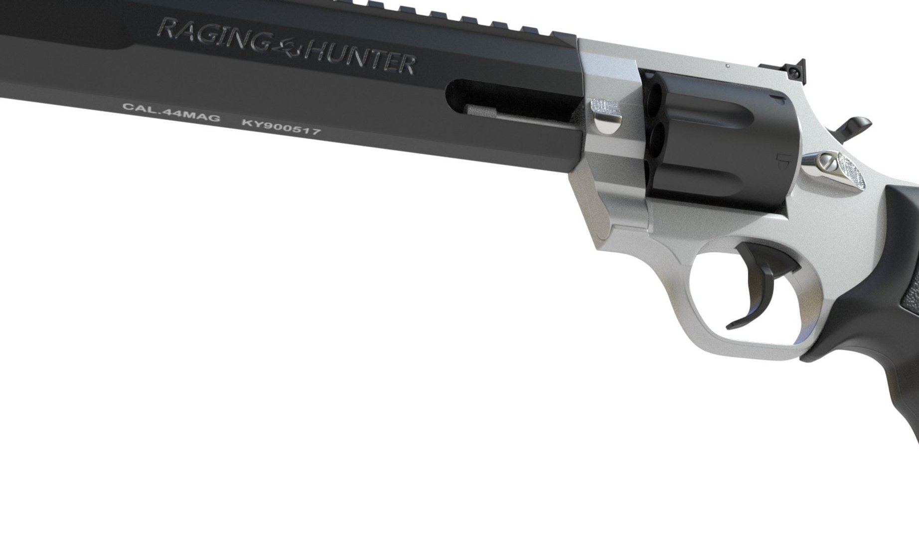 3D Model Taurus Raging Hunter - TurboSquid 1255052