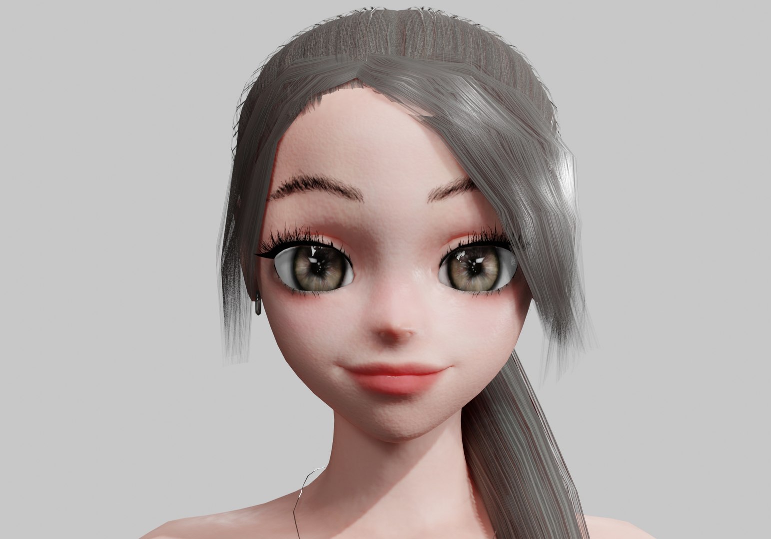 Anime Standard Girl V14740 3D - TurboSquid 2281726