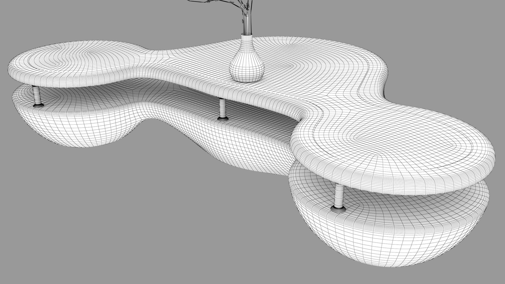 Modern Wooden Livingroom Table Model - TurboSquid 2258782