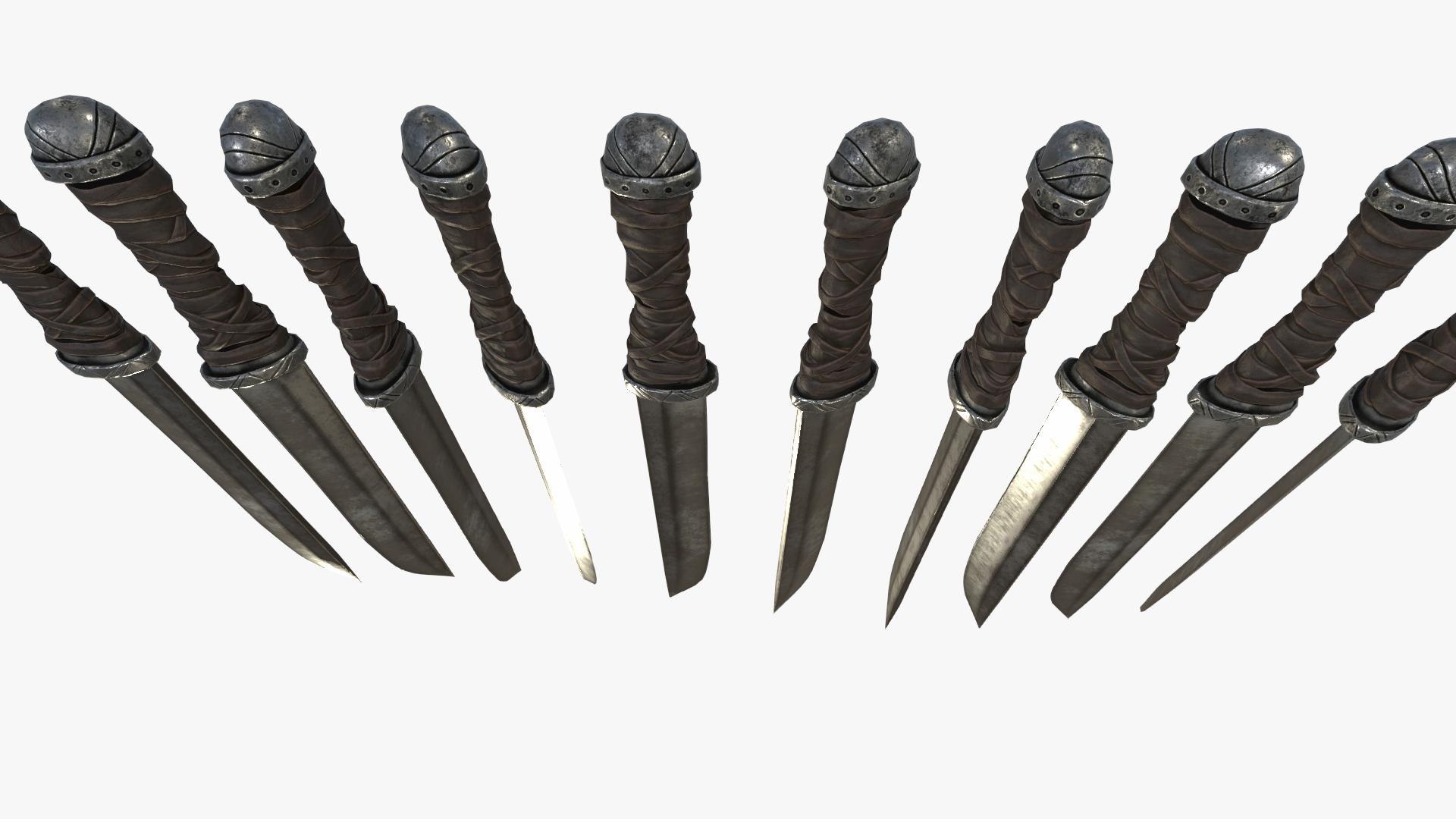 Fantasy Sword RPG Scandanavian Broad Seax Sax Sword Knife Shortsword ...