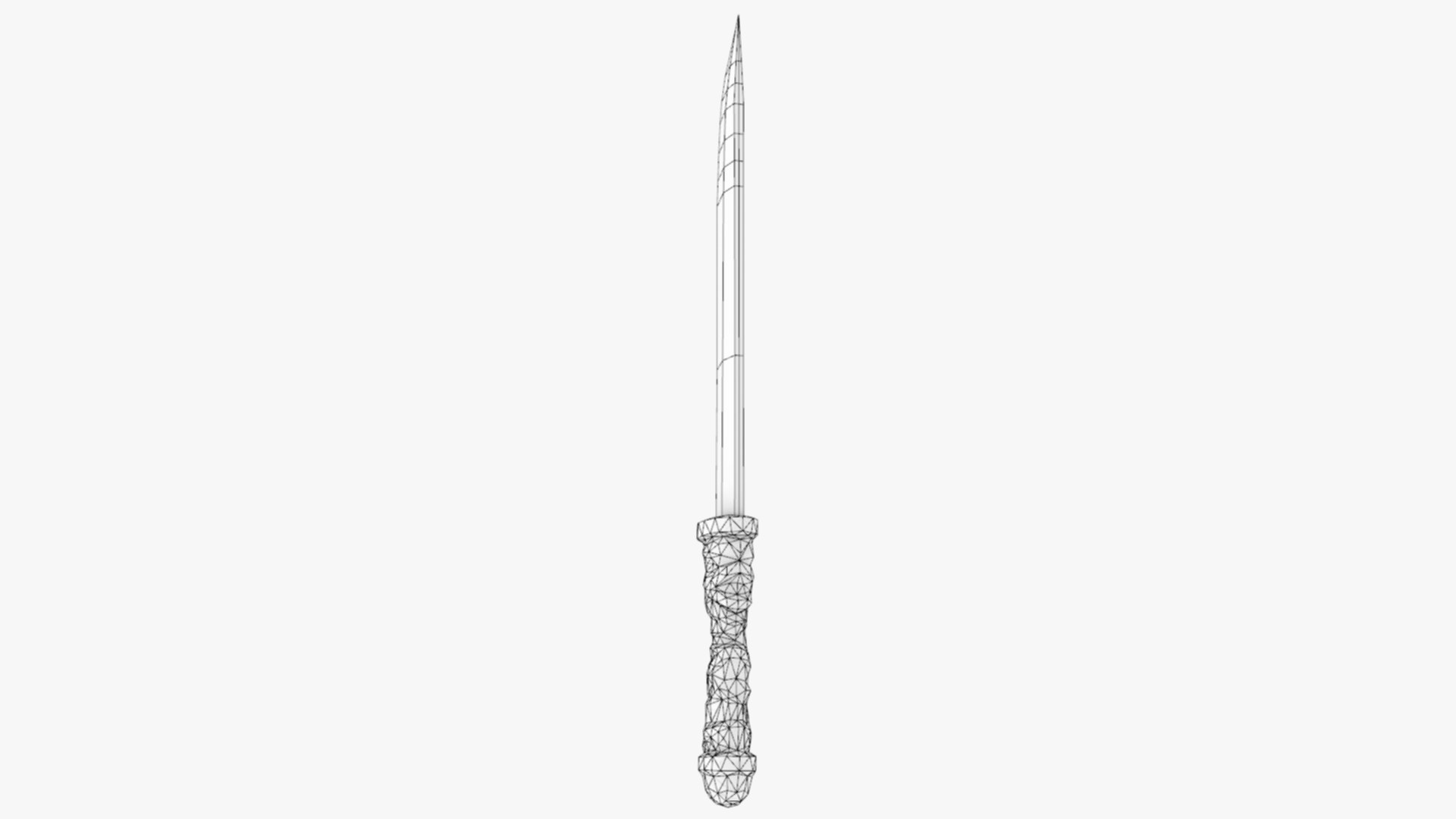 Fantasy Sword RPG Scandanavian Broad Seax Sax Sword Knife Shortsword ...
