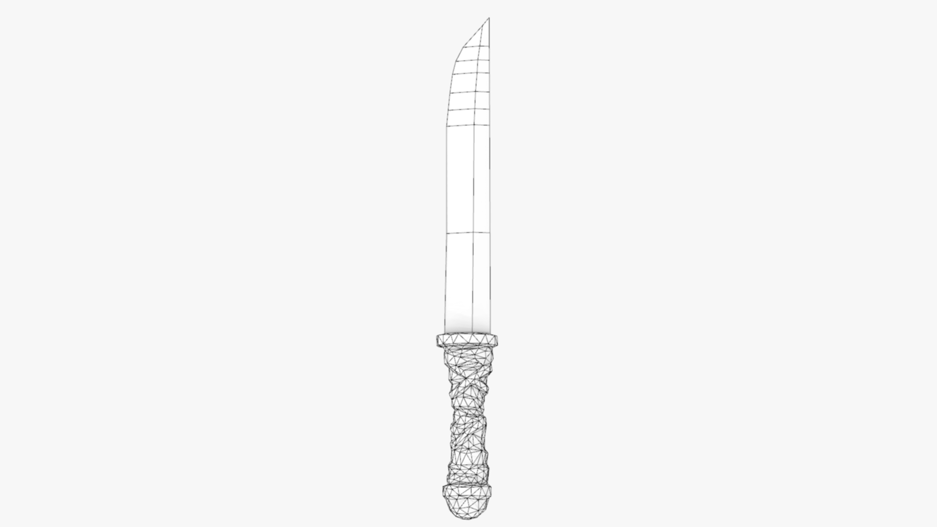 Fantasy Sword RPG Scandanavian Broad Seax Sax Sword Knife Shortsword ...