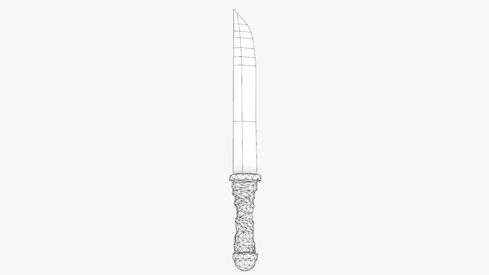 Fantasy Sword RPG Scandanavian Broad Seax Sax Sword Knife Shortsword ...