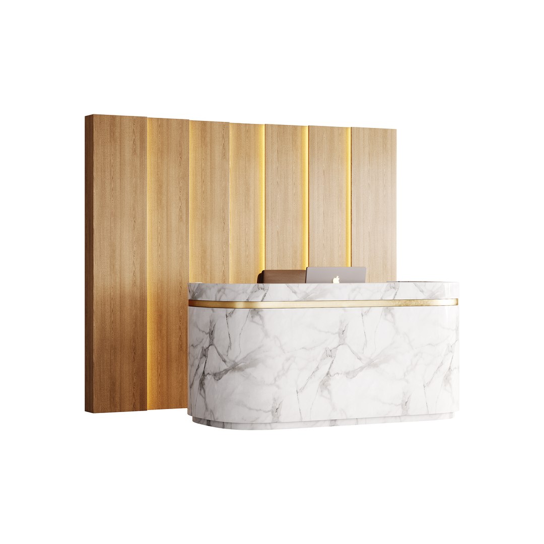 Contemporary Reception 20 3D Model - TurboSquid 2246188