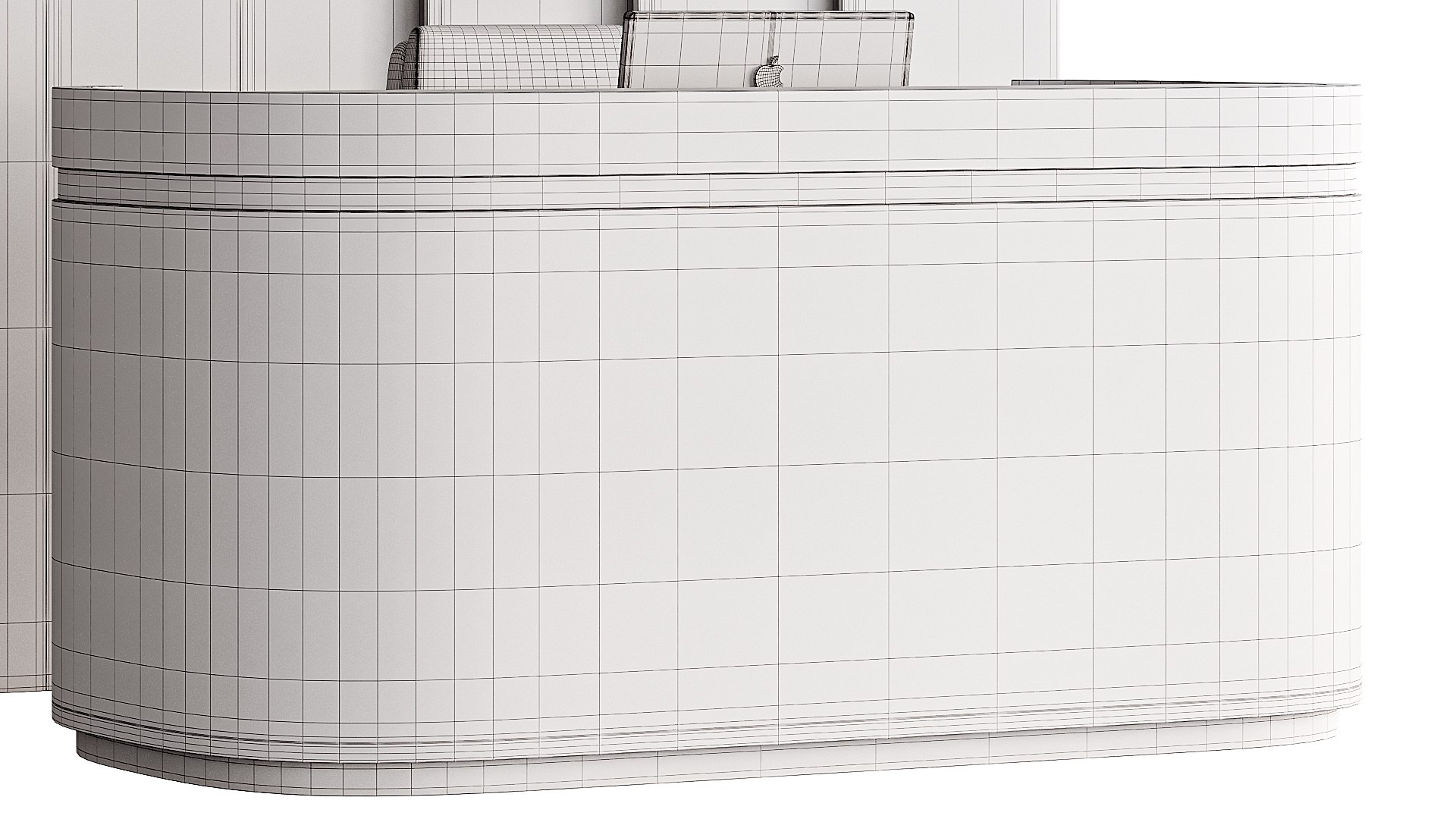 Contemporary Reception 20 3D Model - TurboSquid 2246188