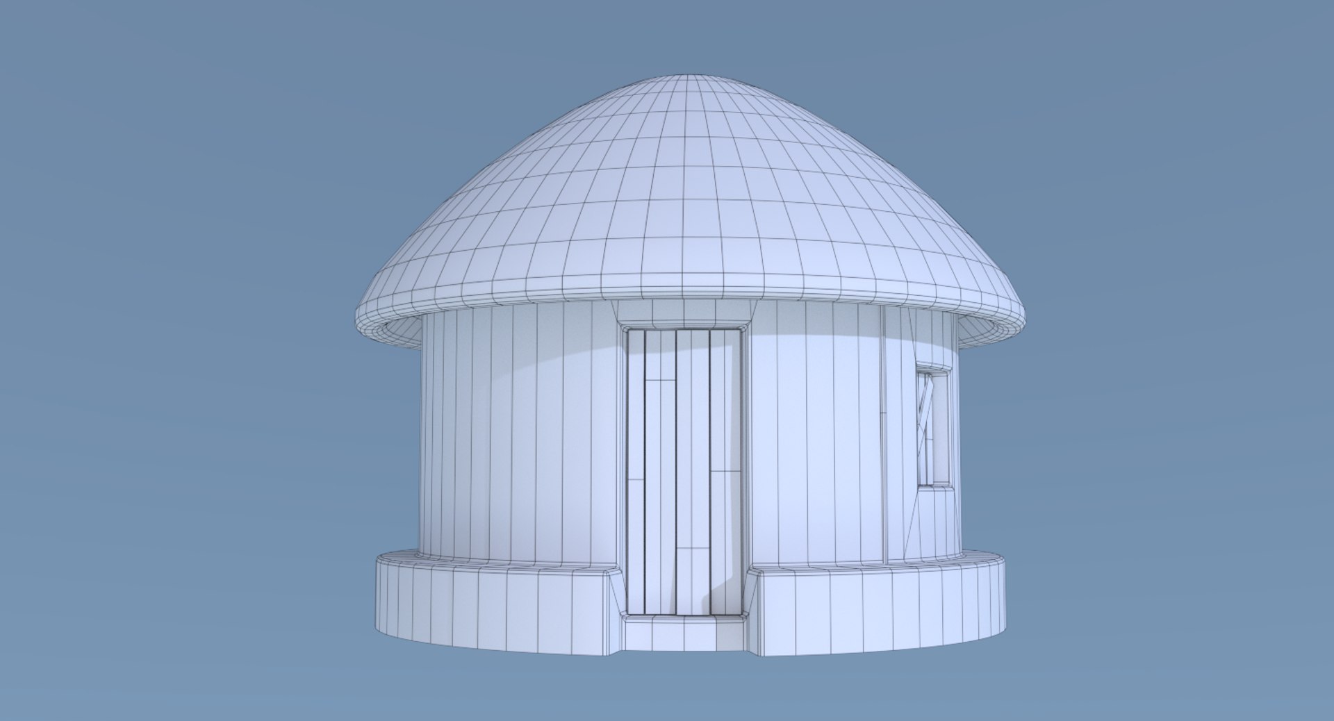 3D Mud Hut 1 Model - TurboSquid 1158406
