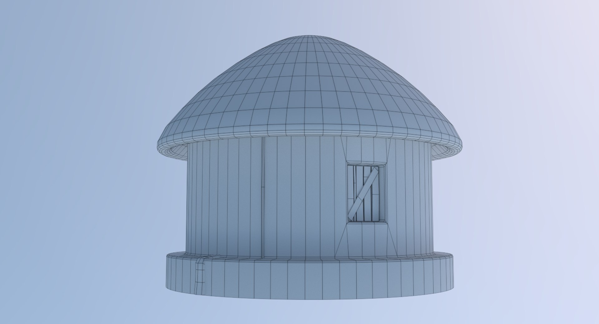 3D Mud Hut 1 Model - TurboSquid 1158406