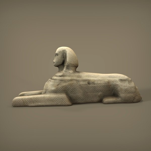 great sphinx 3d model
