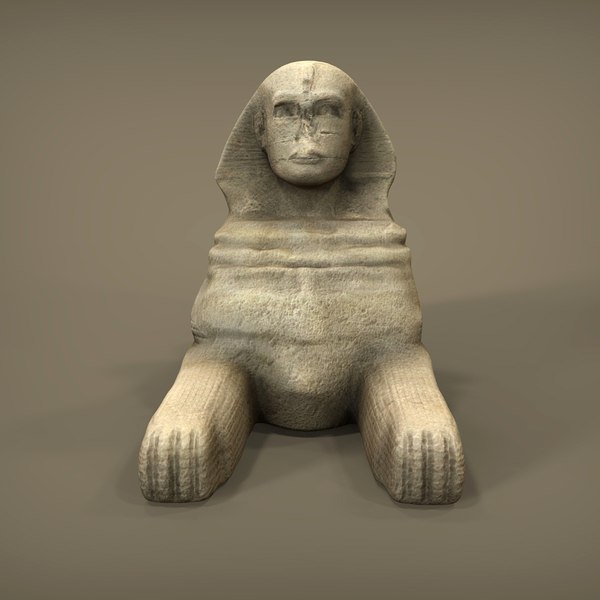 great sphinx 3d model