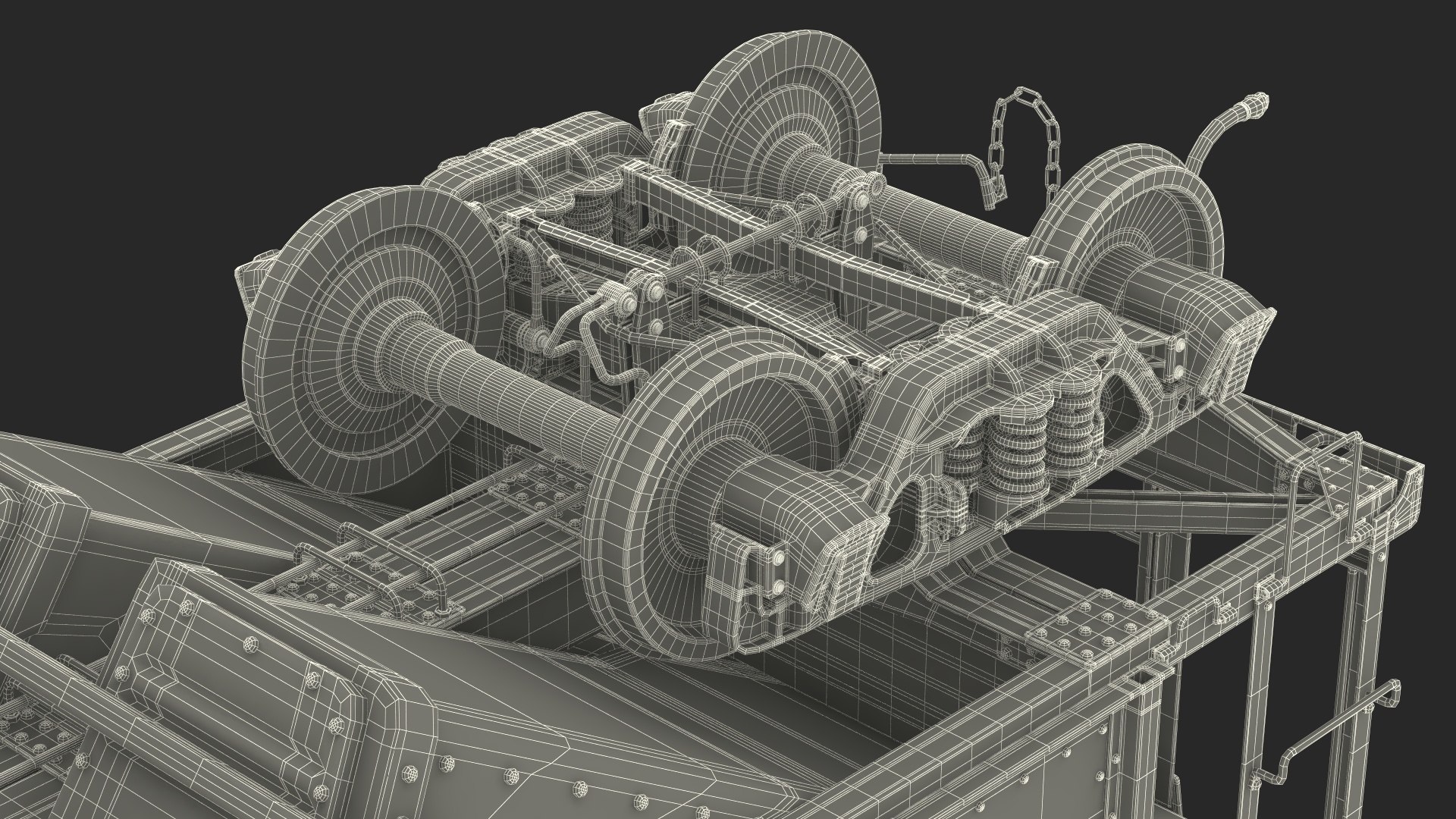 3D Railroad Quad Hopper - TurboSquid 2152620