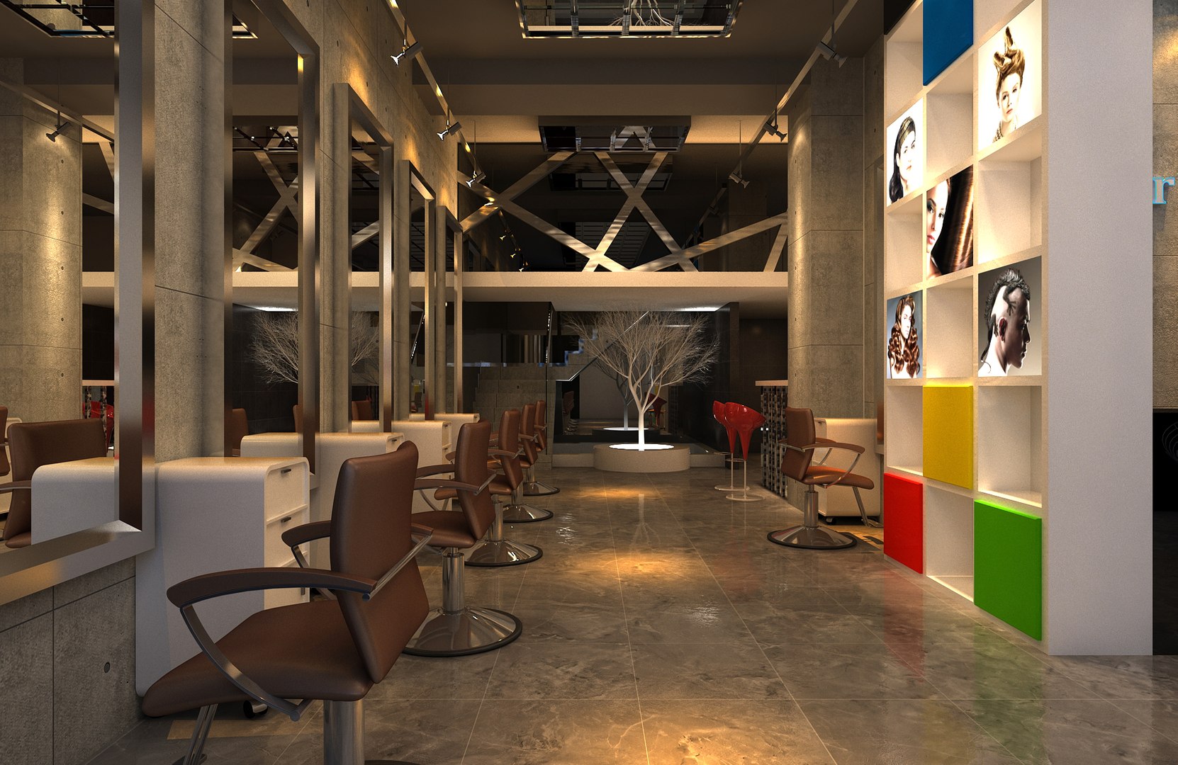 Hair Salon 02 3D - TurboSquid 2196736