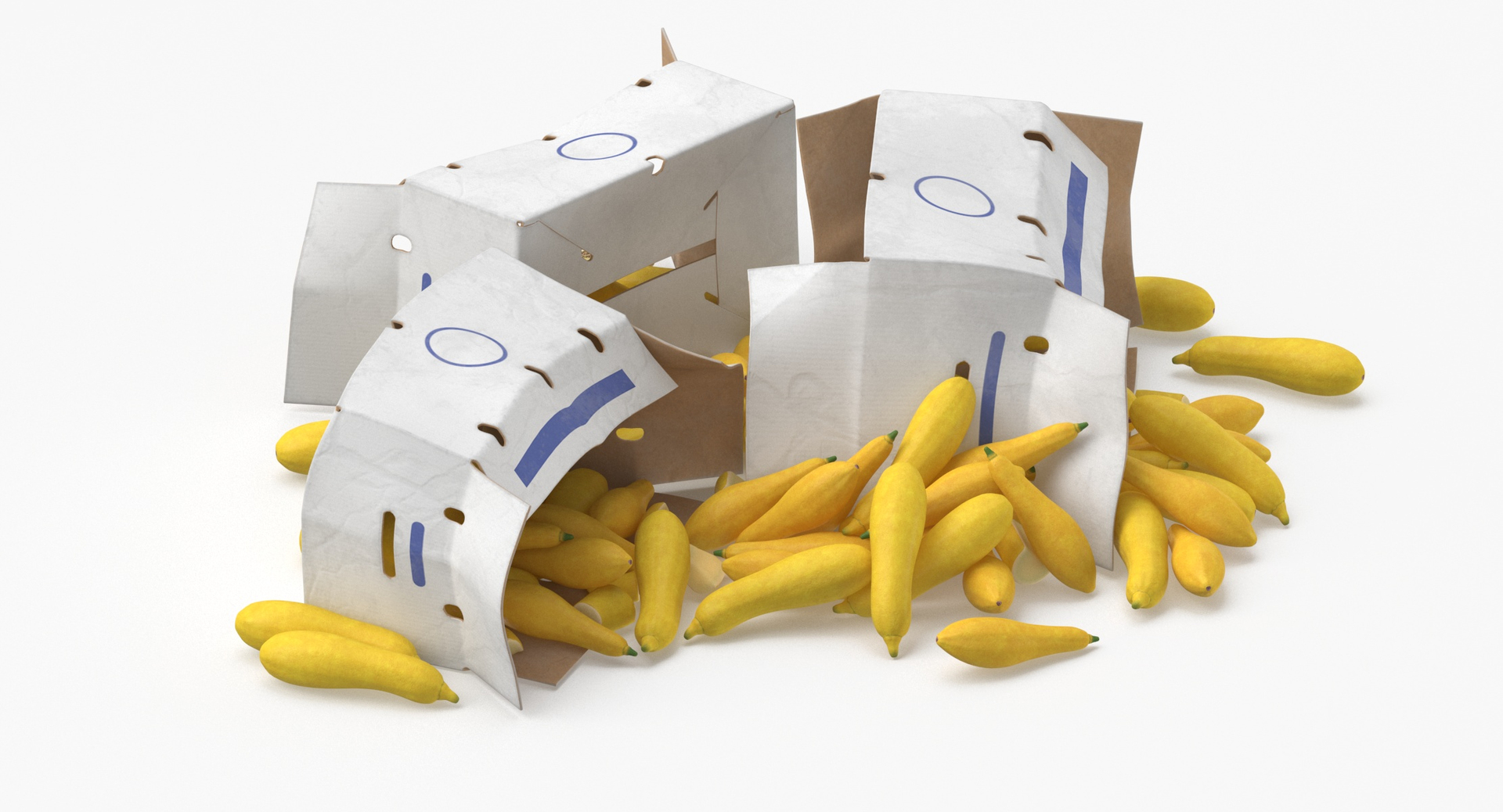 3D Model Squash Box Pile Small And Large - TurboSquid 2032600