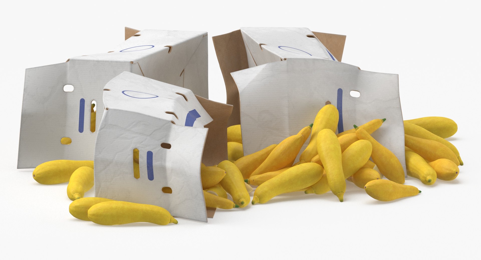 3D Model Squash Box Pile Small And Large - TurboSquid 2032600