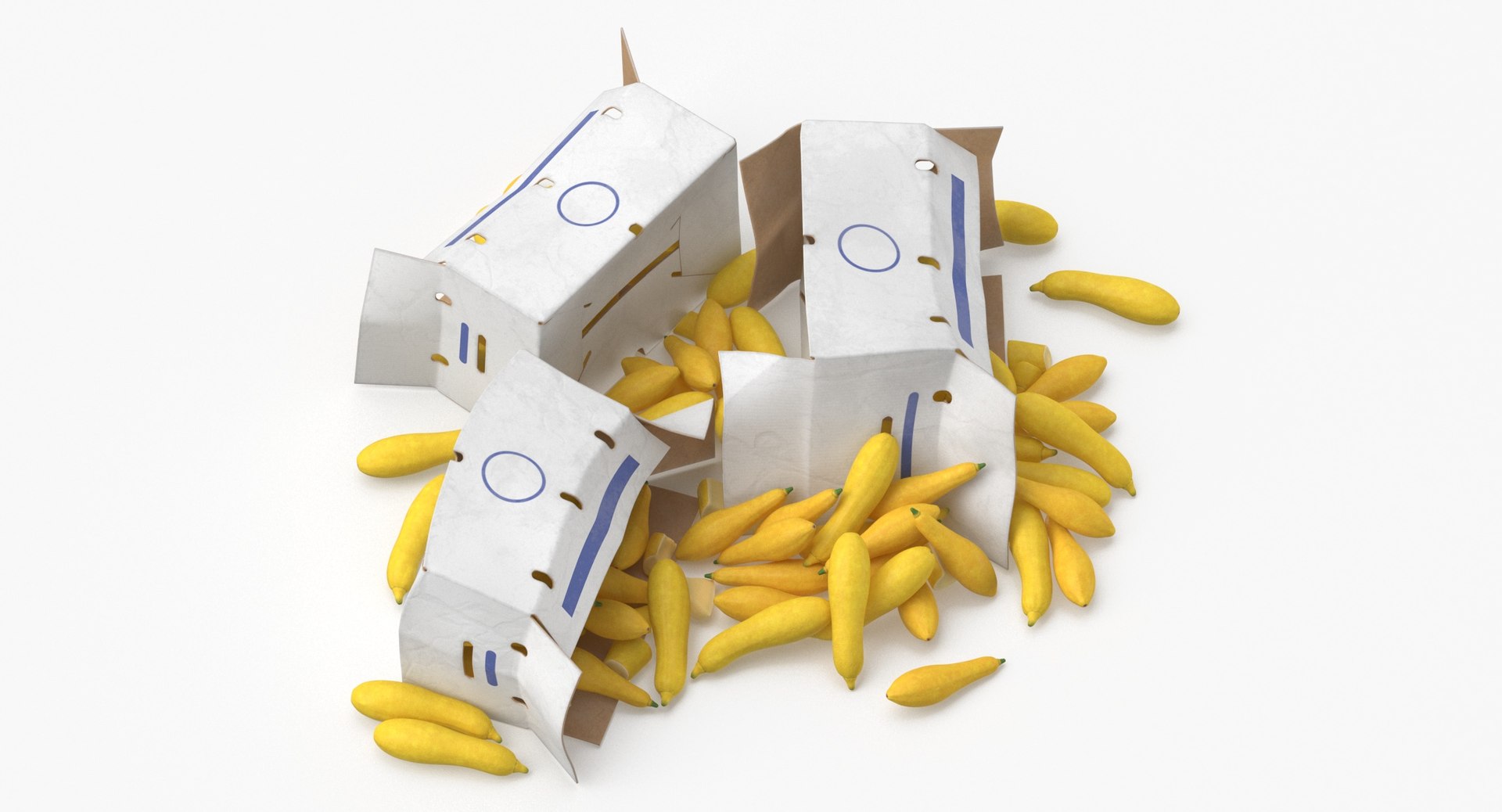 3D Model Squash Box Pile Small And Large - TurboSquid 2032600