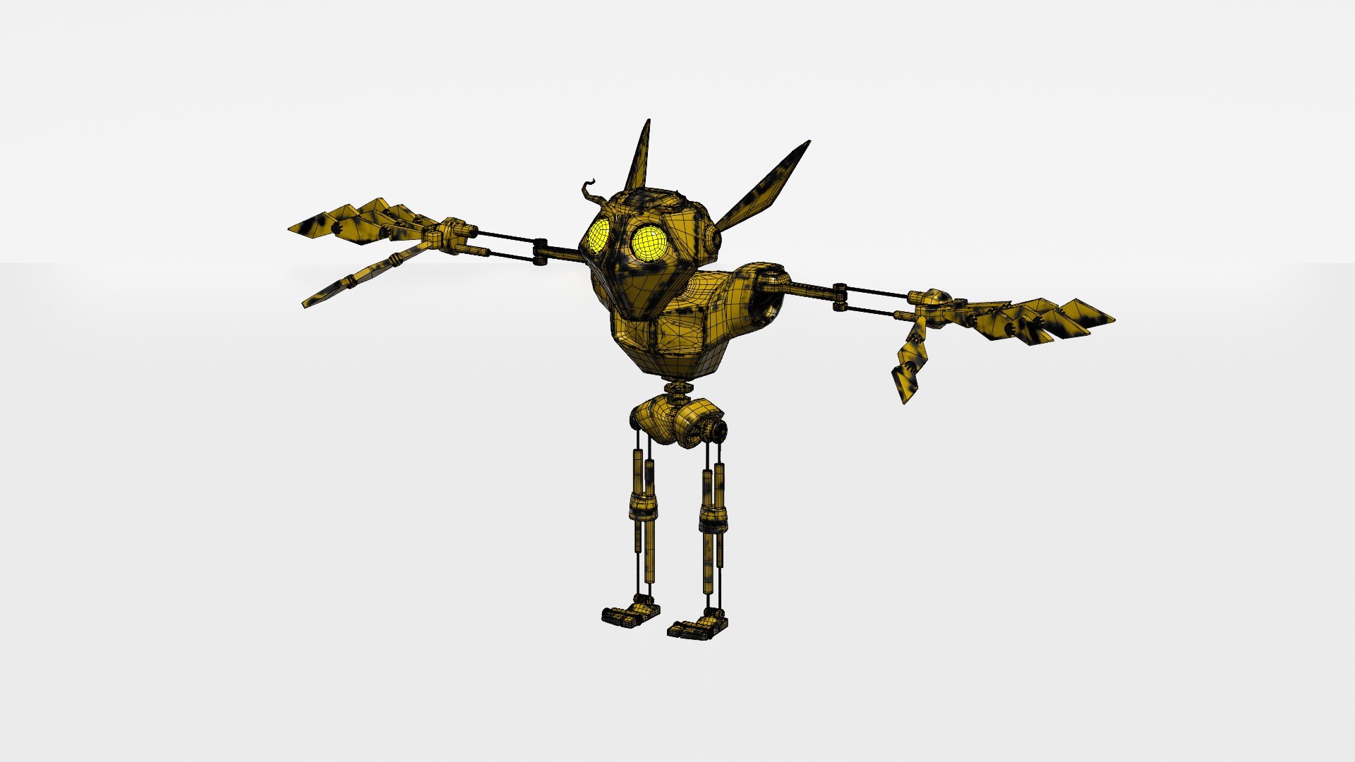 Friendly Robot 3D Model - TurboSquid 2124255