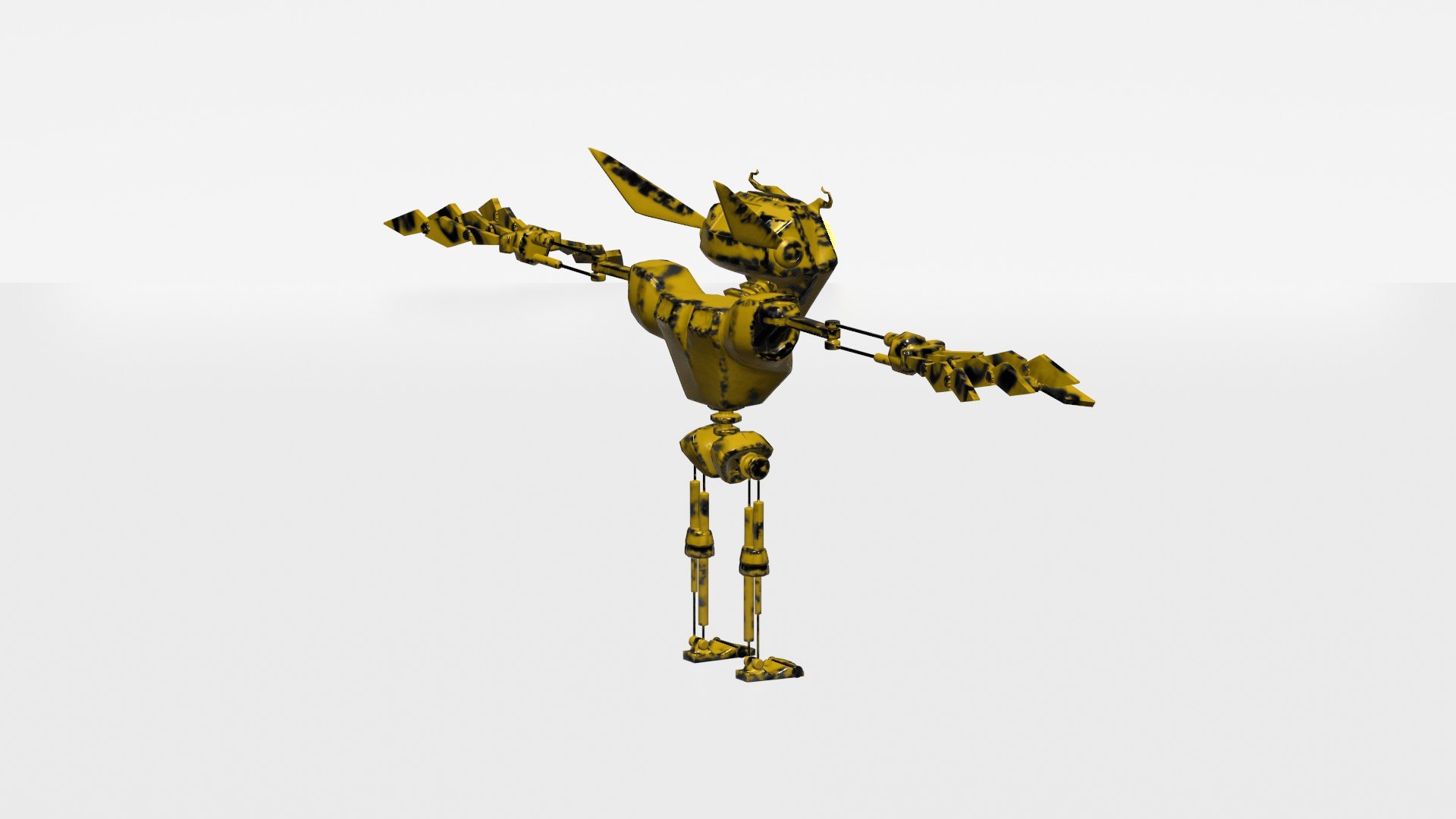 Friendly Robot 3D Model - TurboSquid 2124255