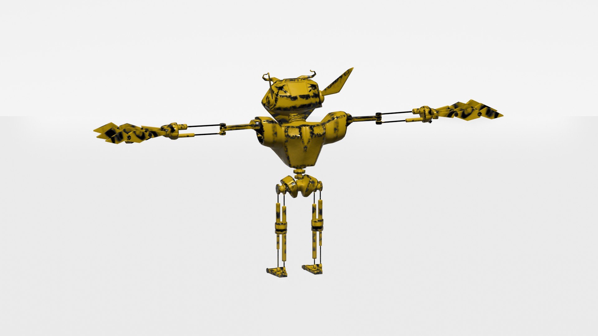 Friendly Robot 3D Model - TurboSquid 2124255
