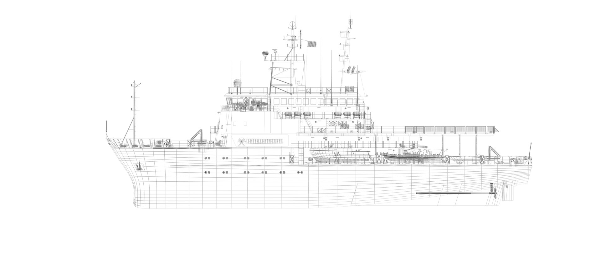 Leeuwin Class Hydrographic Ship - HMAS Leeuwin 3D Model - TurboSquid ...