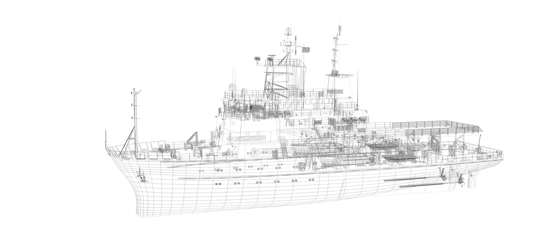 Leeuwin Class Hydrographic Ship - HMAS Leeuwin 3D Model - TurboSquid ...