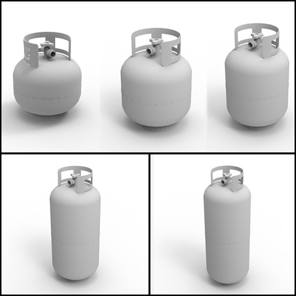 Home Propane Tank 3D Models for Download | TurboSquid