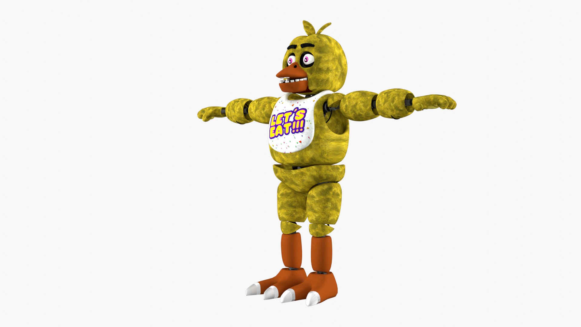 Chica Model - TurboSquid 2330725