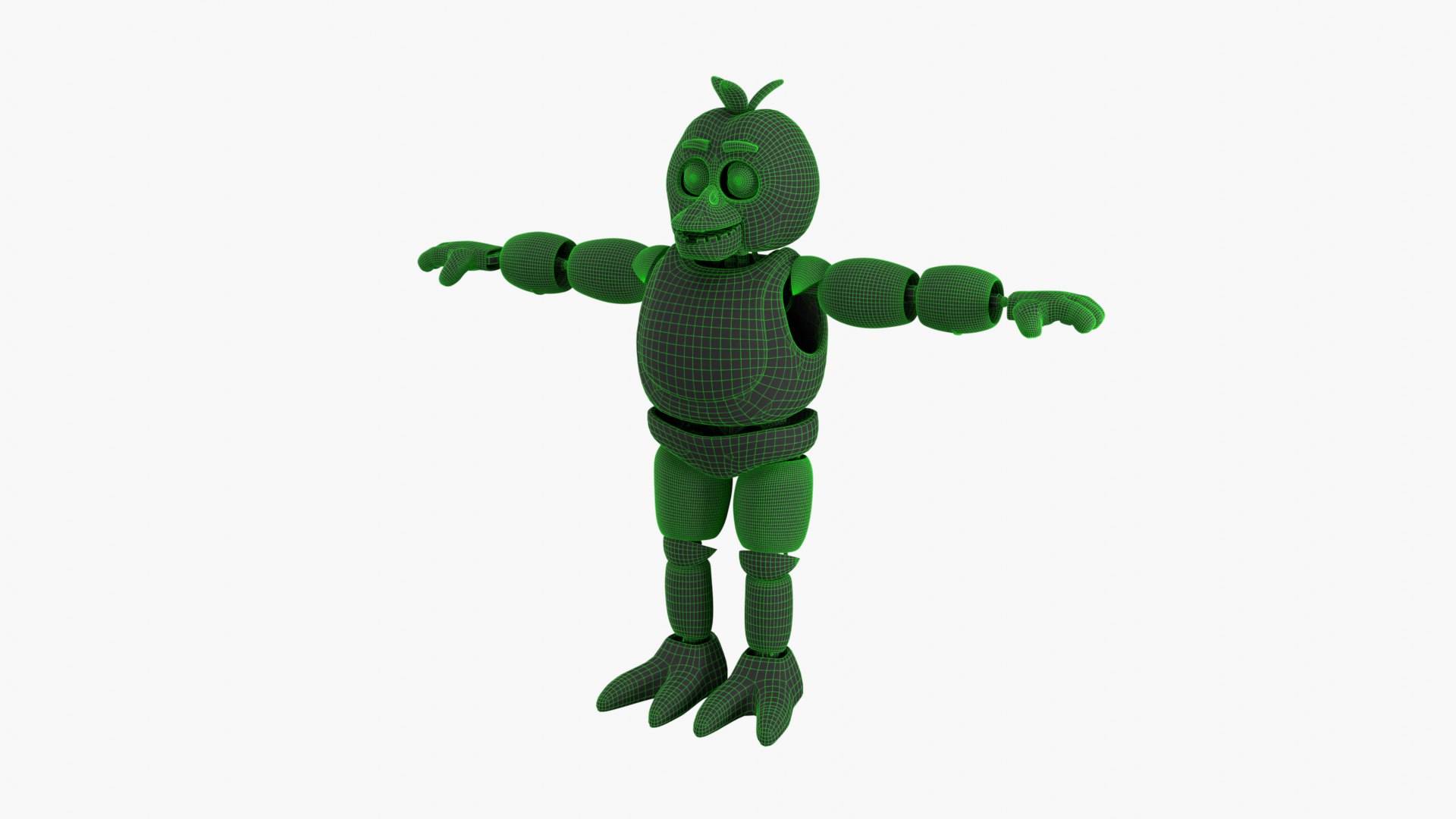 Chica Model Turbosquid 2330725