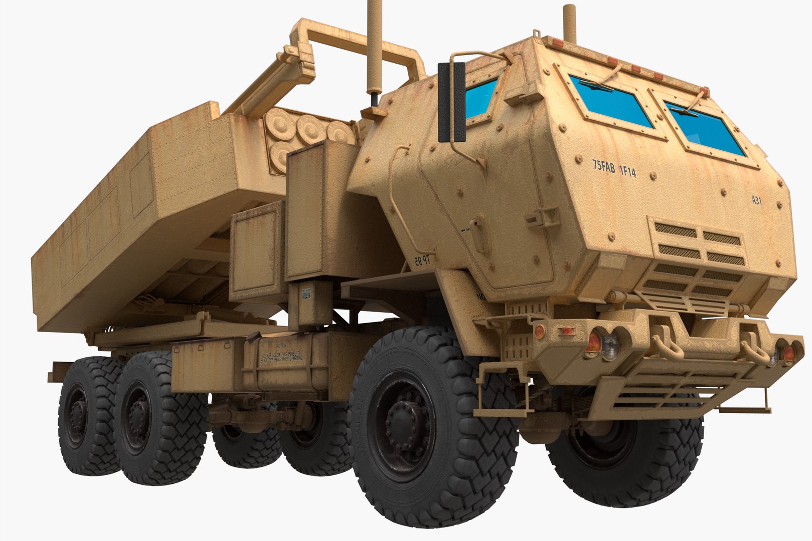 M142 HIMARS model - TurboSquid 1995709