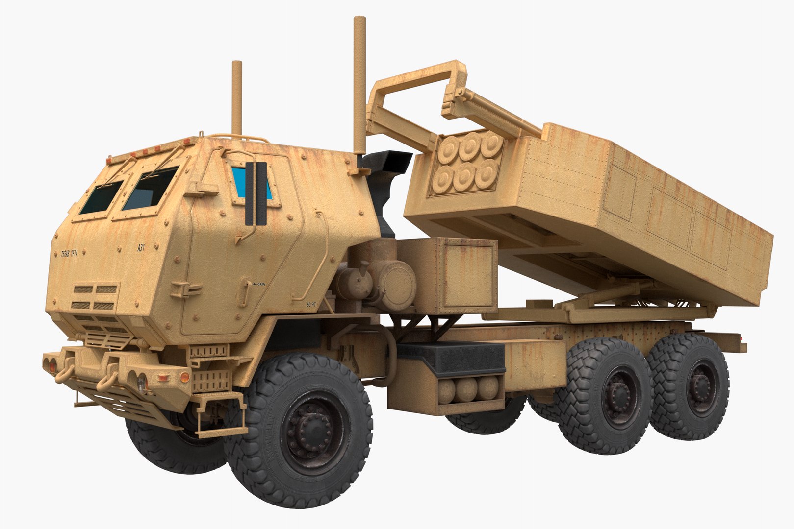 M142 HIMARS model - TurboSquid 1995709