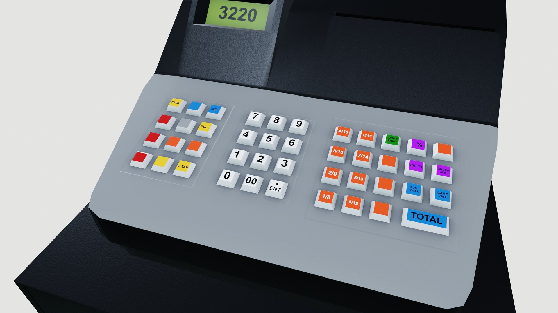Cash Register 3D Model - TurboSquid 2410531