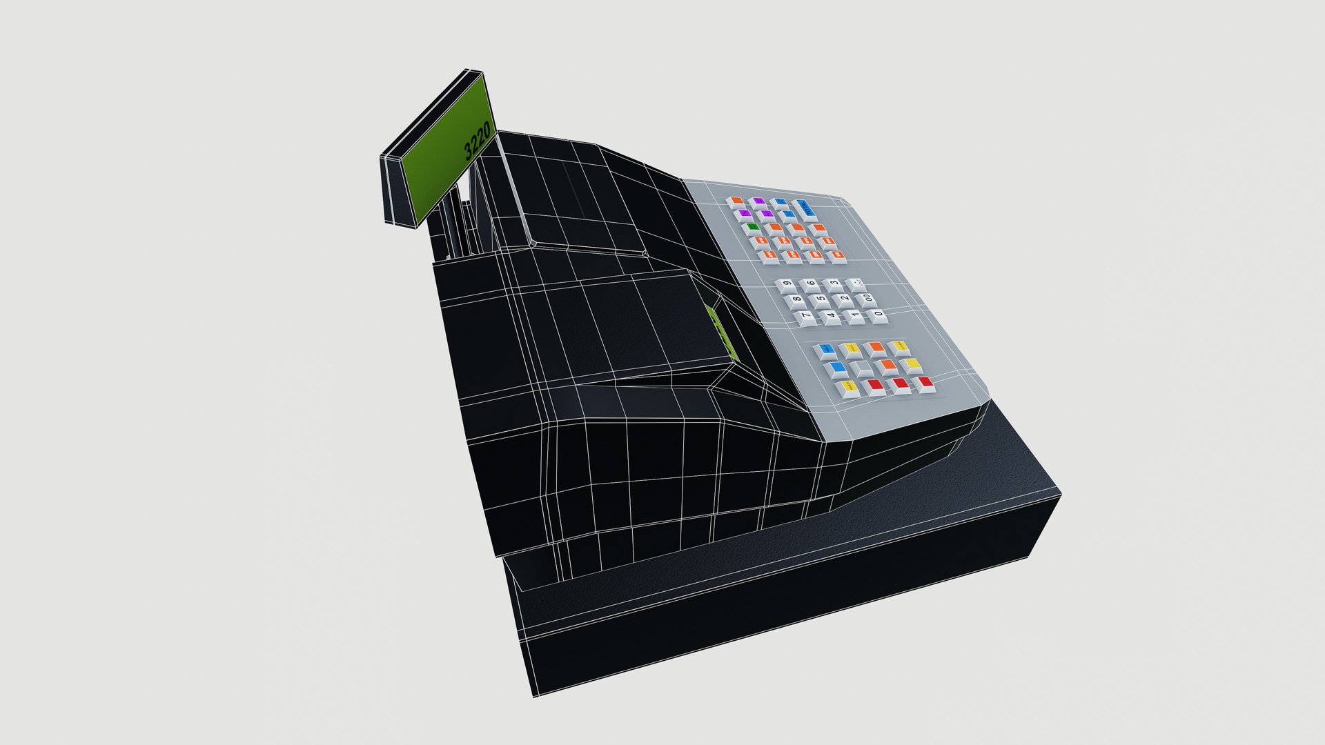 Cash Register 3D Model - TurboSquid 2410531
