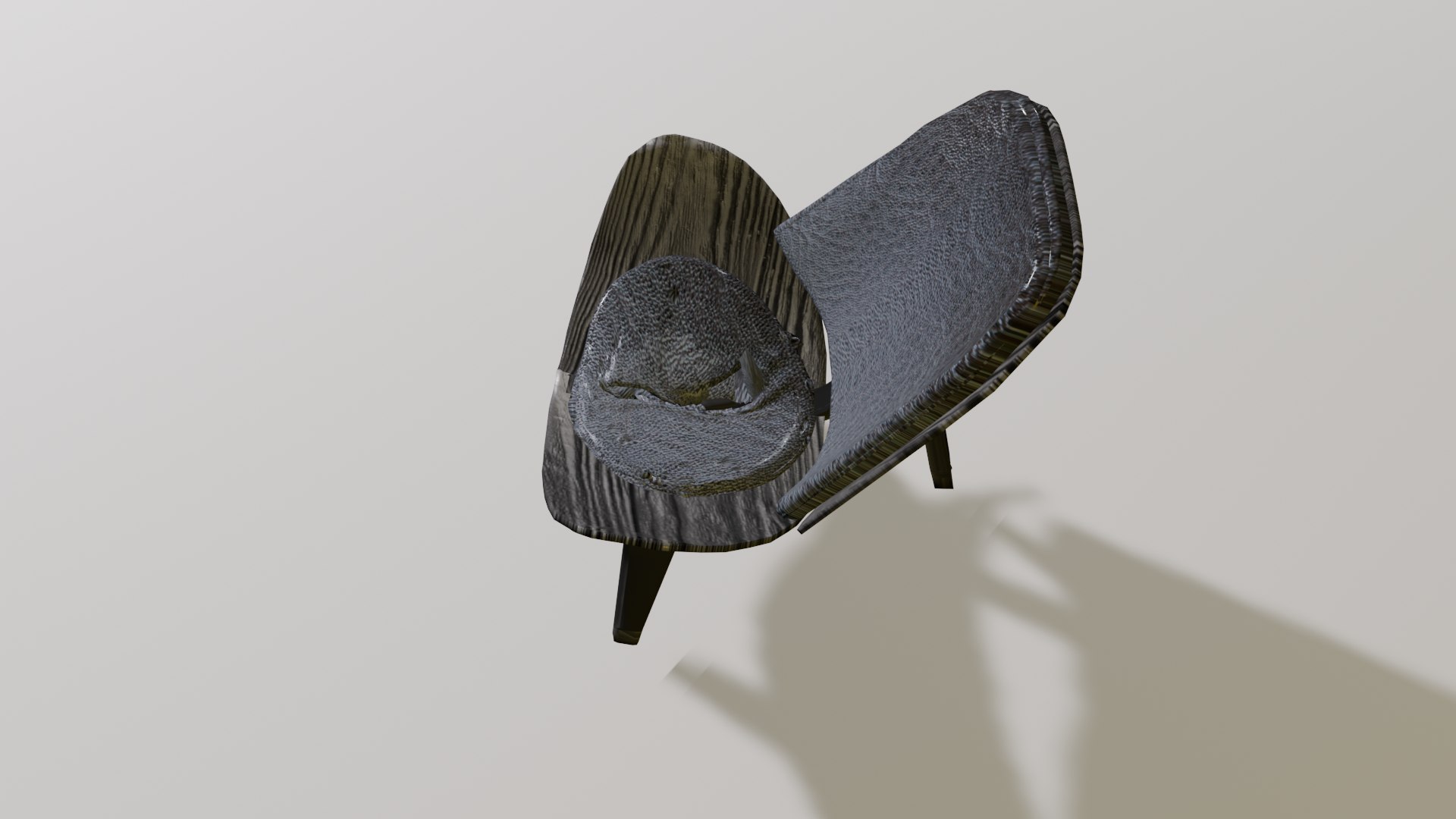 3D Medium-sized Chair Model - TurboSquid 2245783
