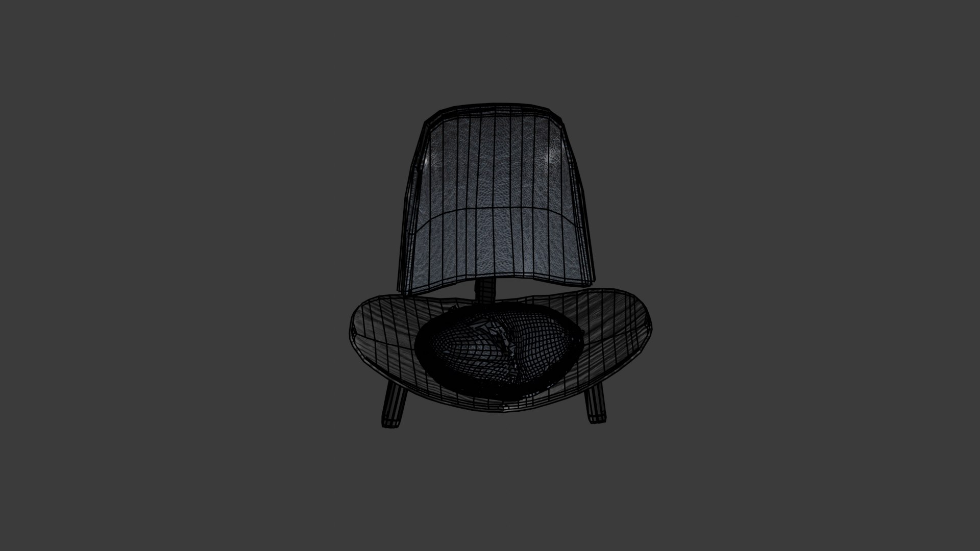 3D Medium-sized Chair Model - TurboSquid 2245783
