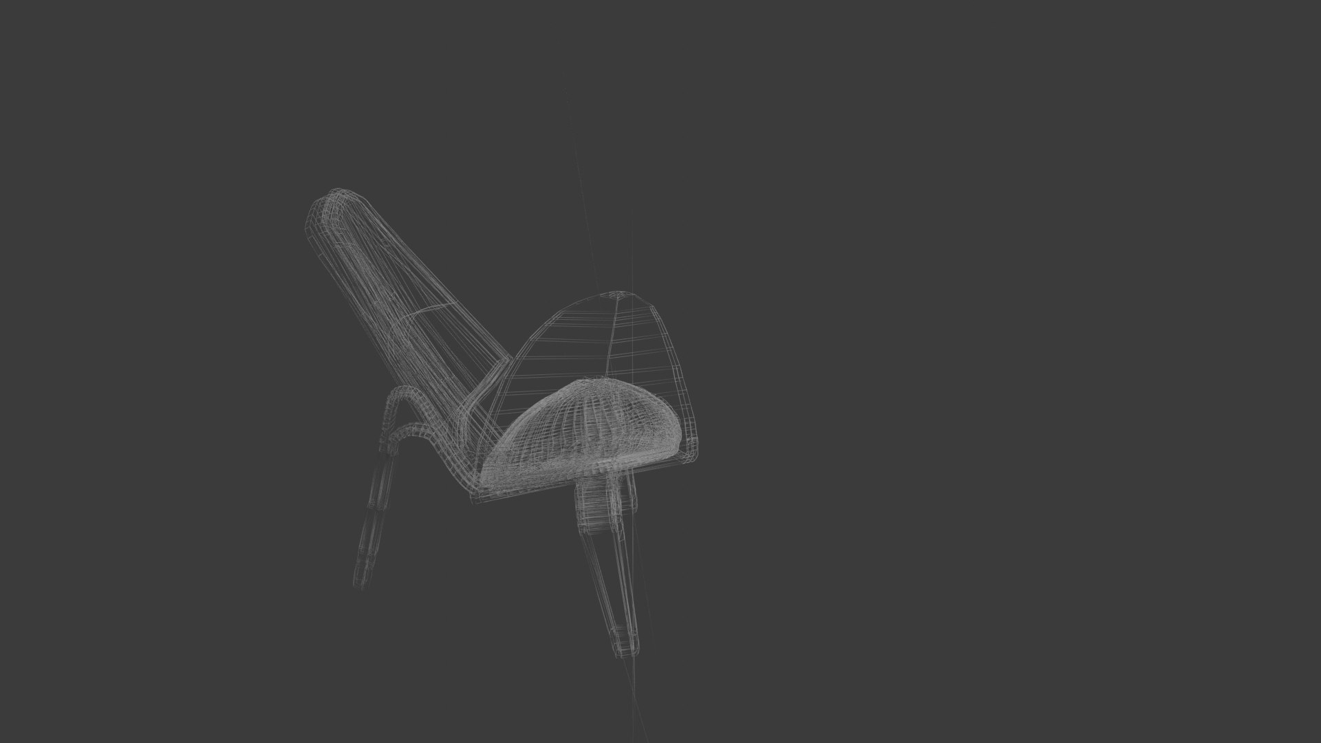 3D Medium-sized Chair Model - TurboSquid 2245783