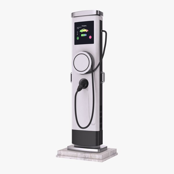 Electric Car Charger 3D model - TurboSquid 1909412